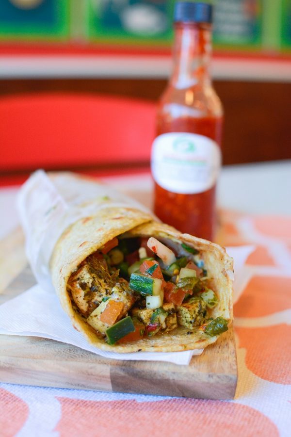 Hakka Bakka Indian Kati Rolls - Street Food Version of a Burrito