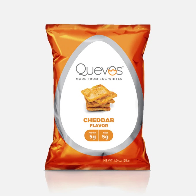 Quevos: Low-carb Snacking Chips Made From Egg Whites